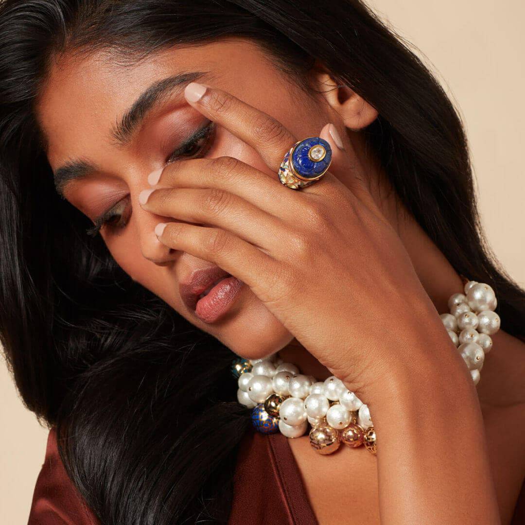 ISHARYA | Heirloom Mughal Ring – Isharya | Modern Indian Jewelry